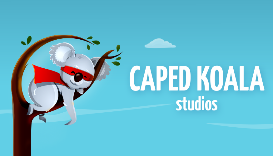Caped Koala's new website!